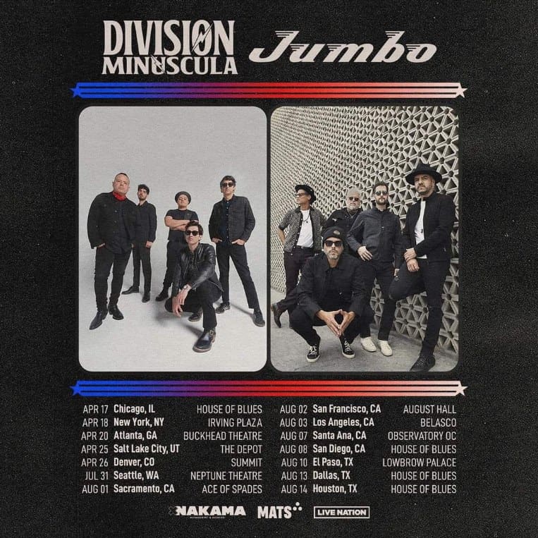 Jumbo Y Division Minuscula 2024 US TOUR Irving Plaza New York ...
