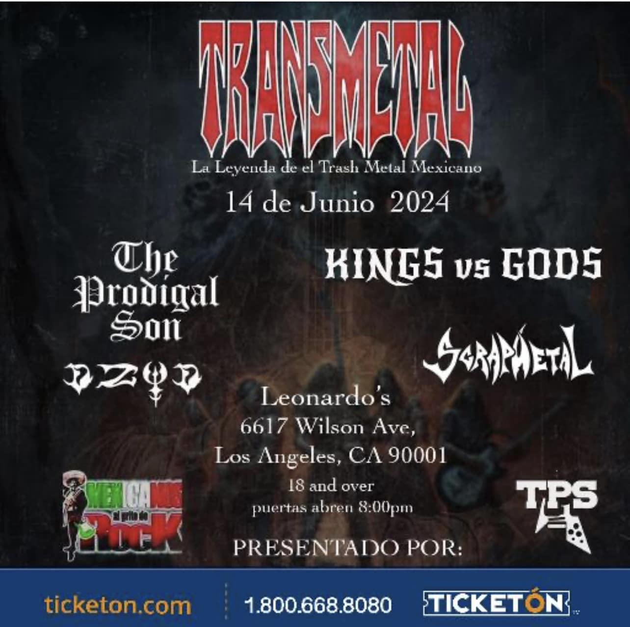 TRANSMETAL EN LOS ANGELES - rockeros.net