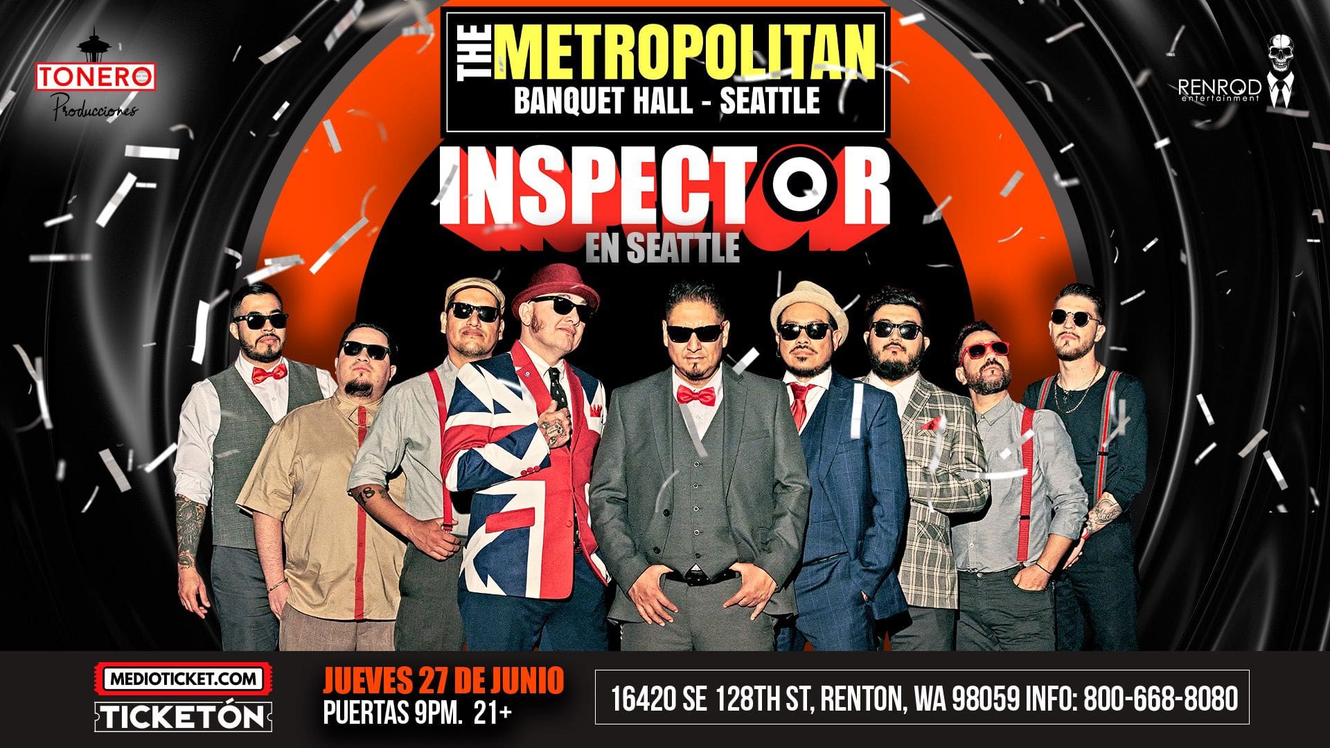 Inspector en El Metropolitan Seattle - rockeros.net